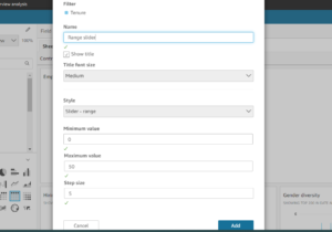 How to add Range slider filter control in Quicksight? - Data Pivotal